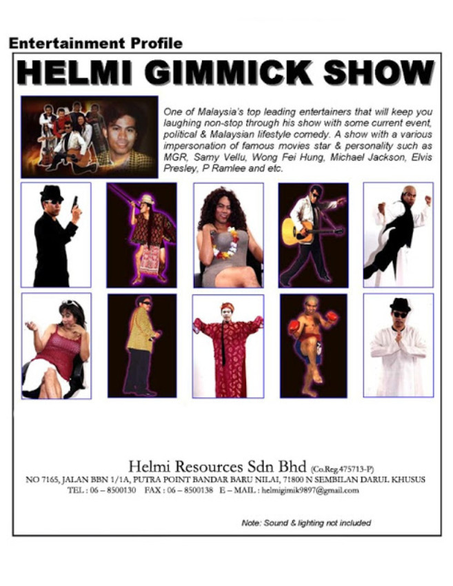 Helmi Gimmick Photo Gallery, Performance Portfolio | Helmi Resources ...